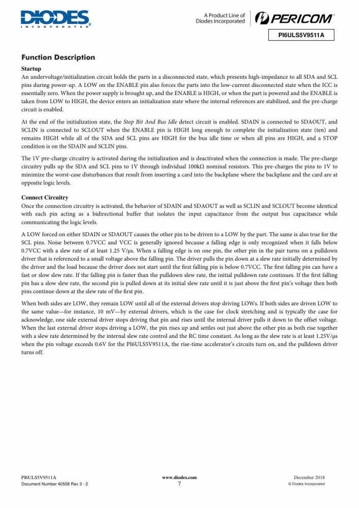 PI6ULS5V9511AUEX technical document page 7
