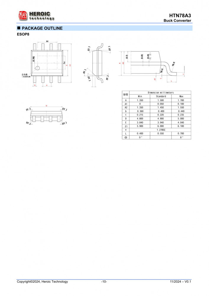 HTN78A3SPER datasheet page 10