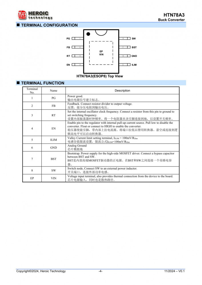 HTN78A3SPER datasheet page 4