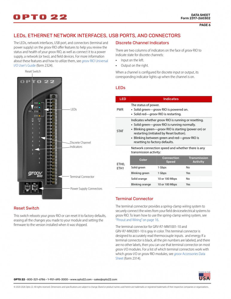 GRV-R7-MM1001-10 documentation page 6