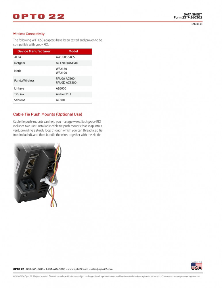GRV-R7-MM1001-10 documentation page 8