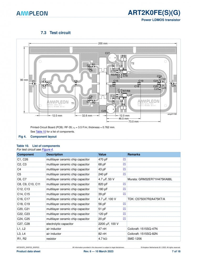ART2K0FESU datasheet page 7