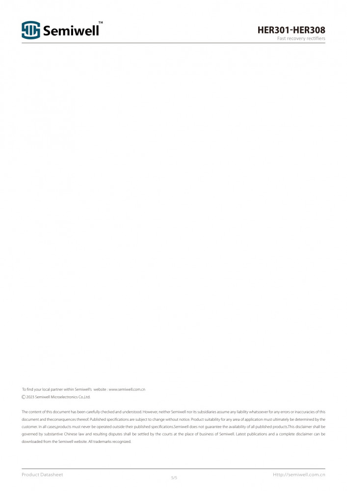 HER308 datasheet page 5