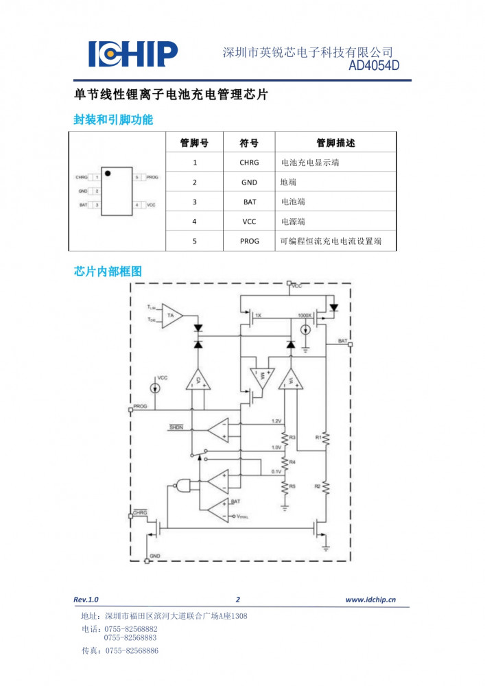 AD4054D datasheet page 2