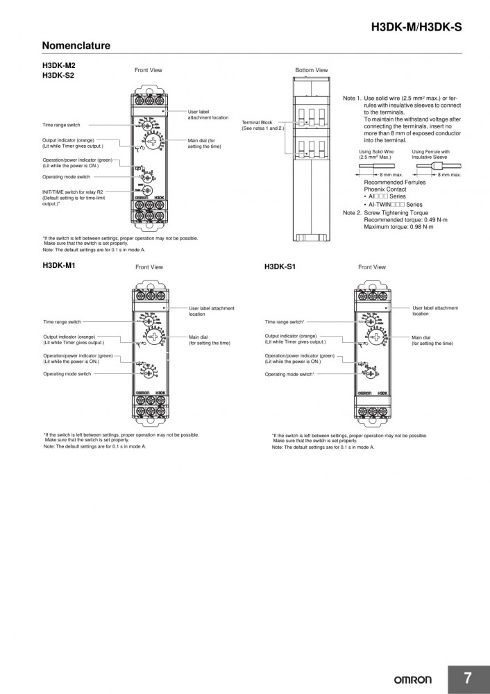 H3DK timer documentation page 7