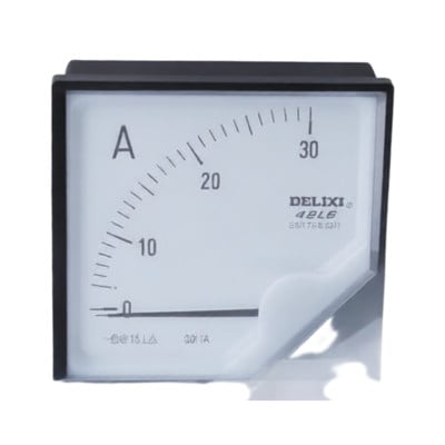 Delixi Electric 42L6A75D1 Analog Panel Ammeter