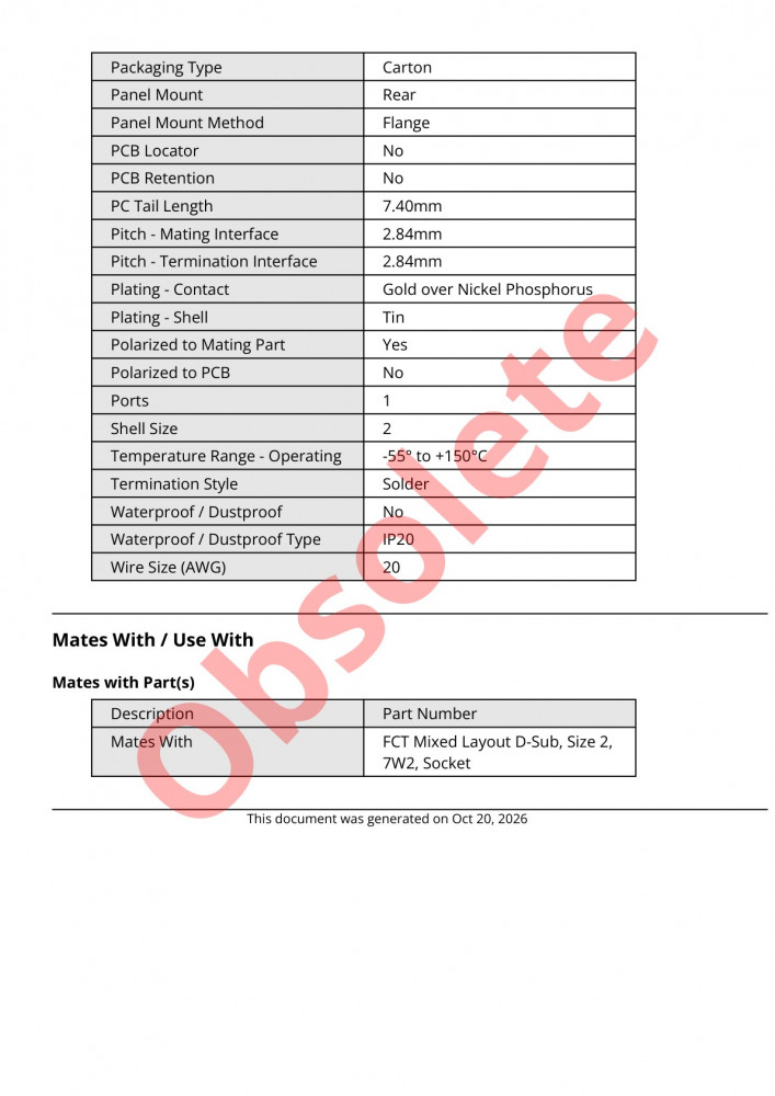 MOLEX 1731071866 product drawing, page 3