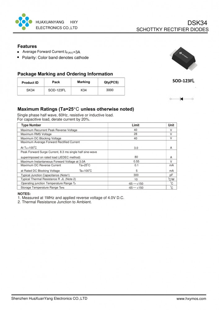 DSK34 technical document page 1