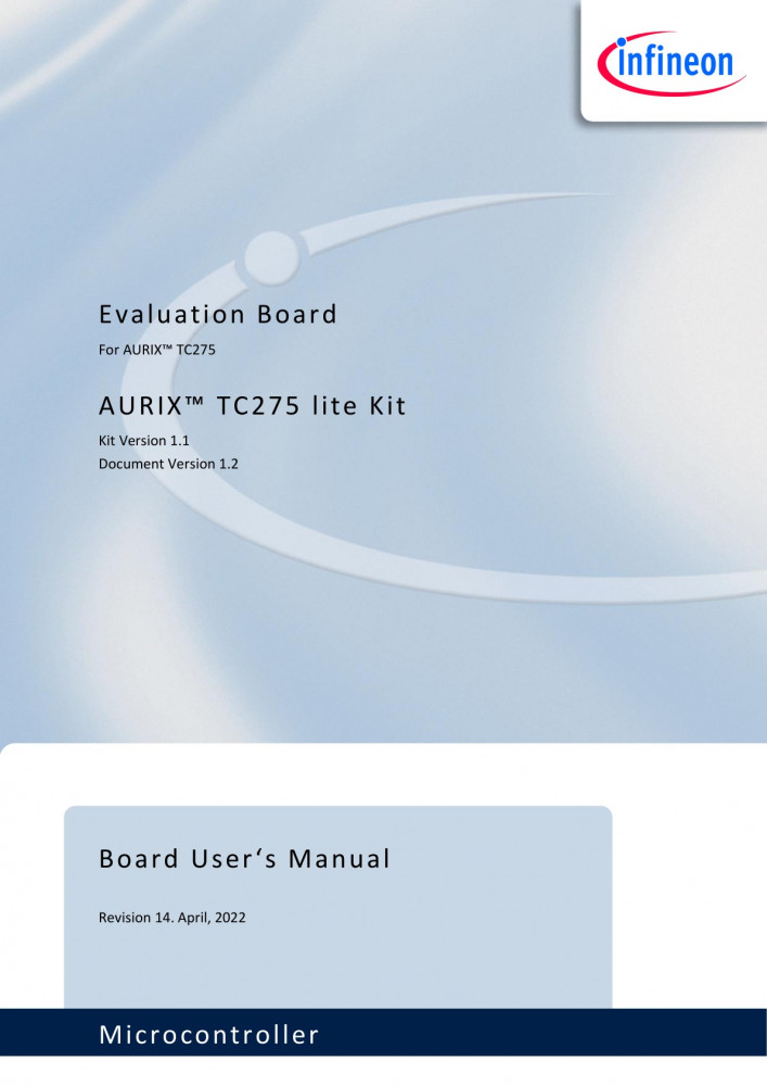 AURIX TC275 lite Kit manual page 1