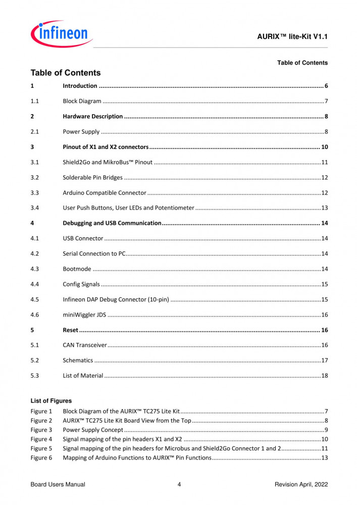 AURIX TC275 lite Kit manual page 4