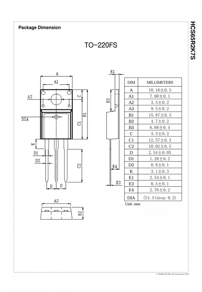 HCS65R2K7S datasheet page 7