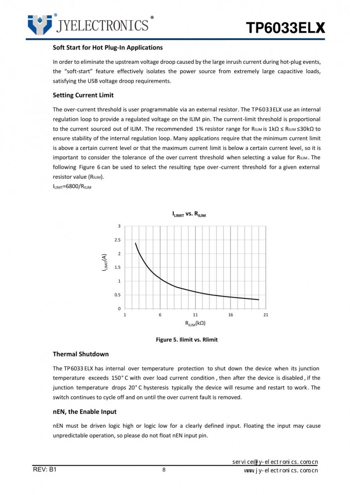 TP6033ELX datasheet page 8