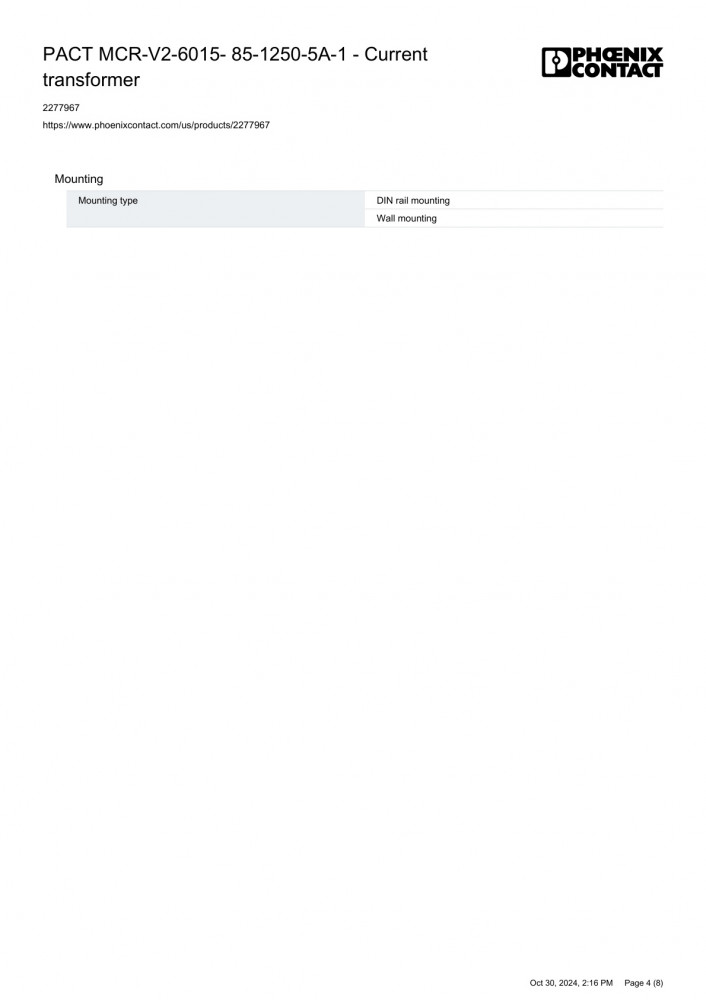 Phoenix Contact 2277967 technical document page 4