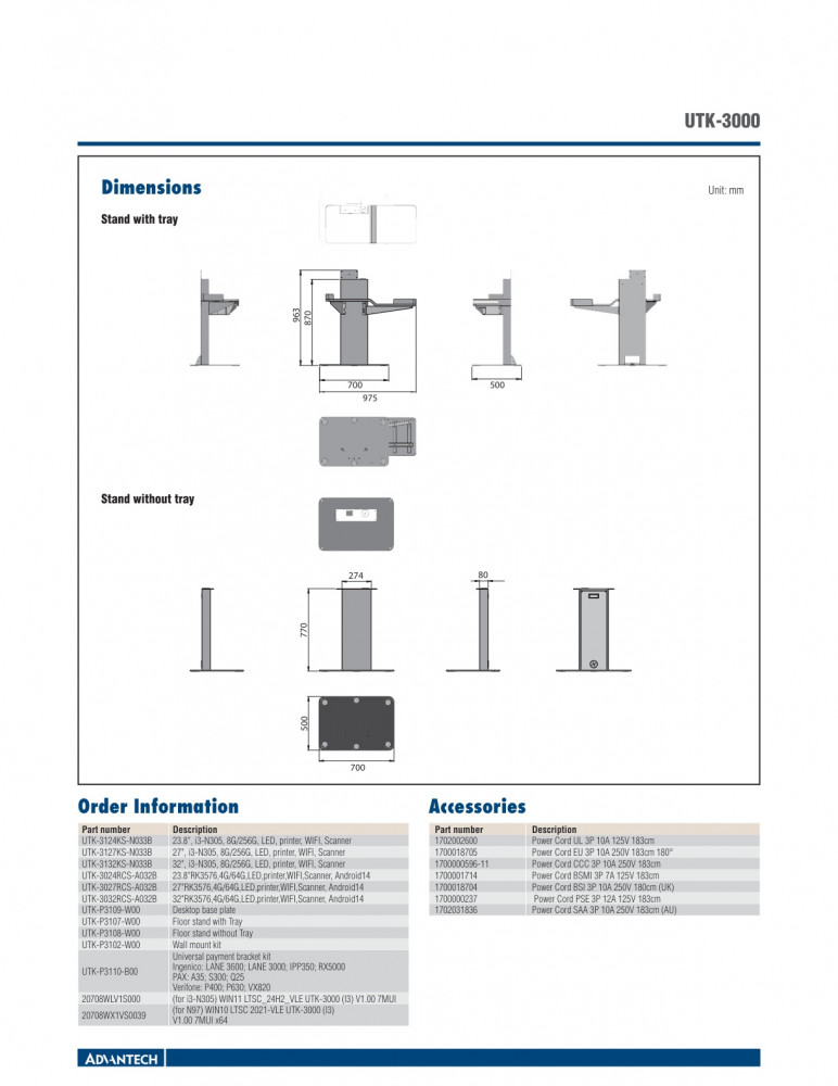 UTK-3000 technical document page 3