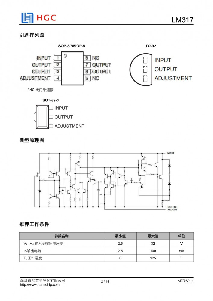LM317DRG datasheet page 2