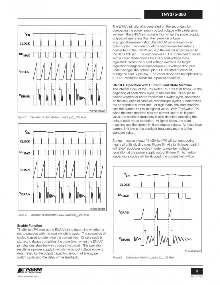 TNY380PN datasheet page 5