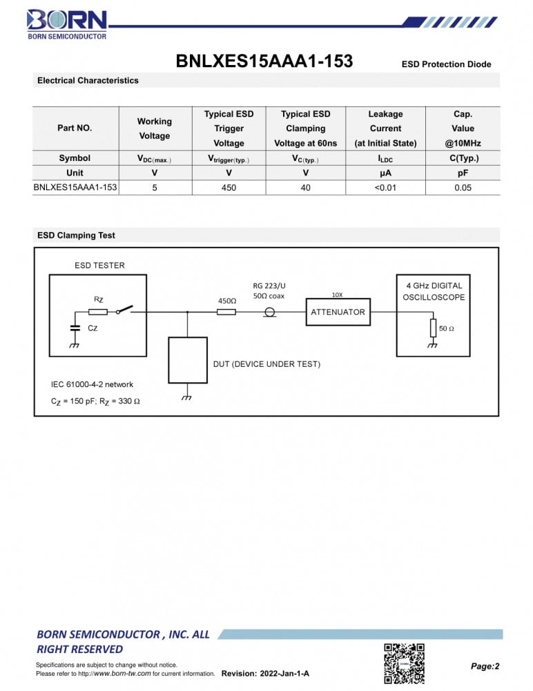 BNLXES15AAA1-153 datasheet page 2