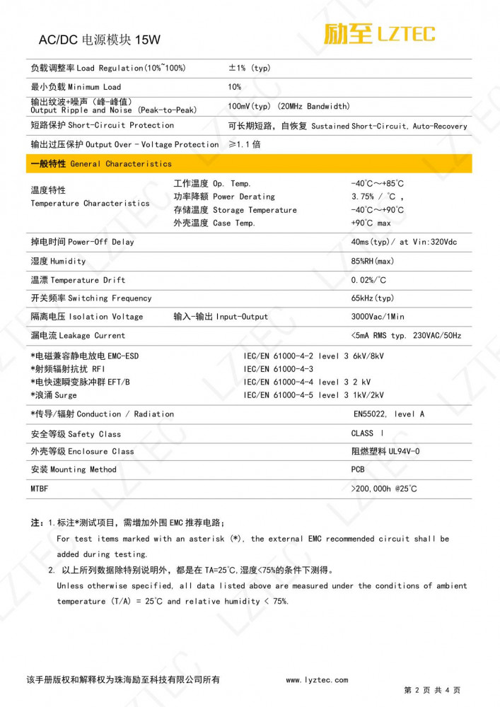 LD15-23B15R2-M datasheet page 2