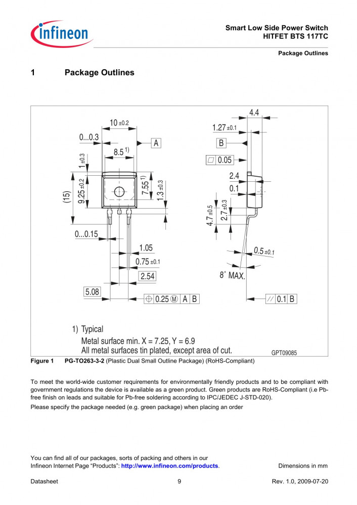 BTS117TC datasheet page 9