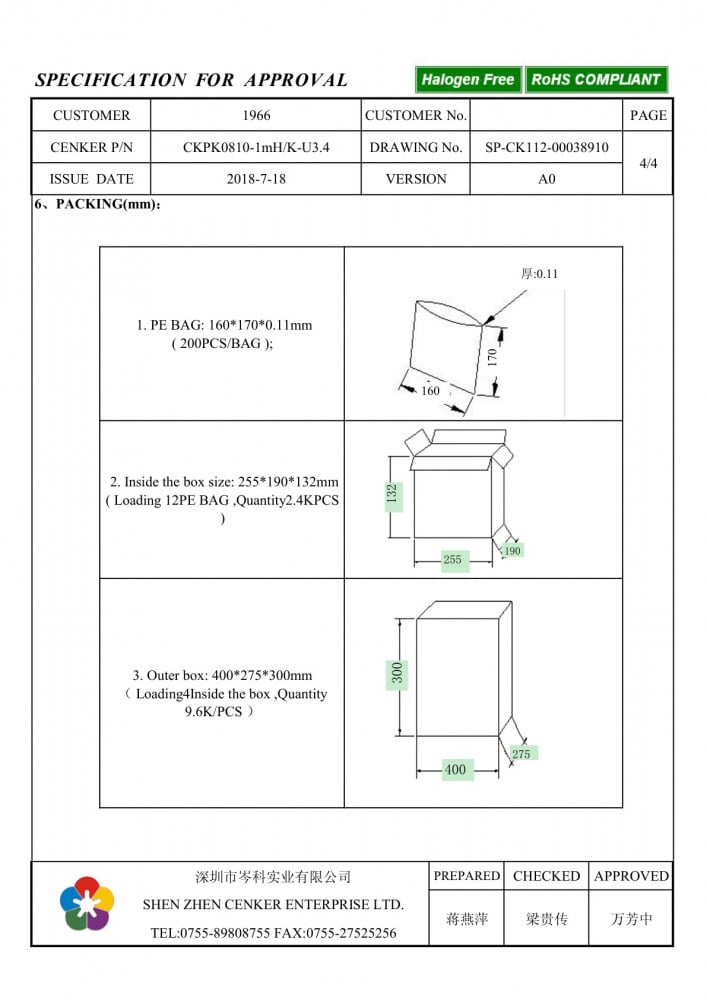 CKPK0810-1mH/K-U3.4 specification page 6