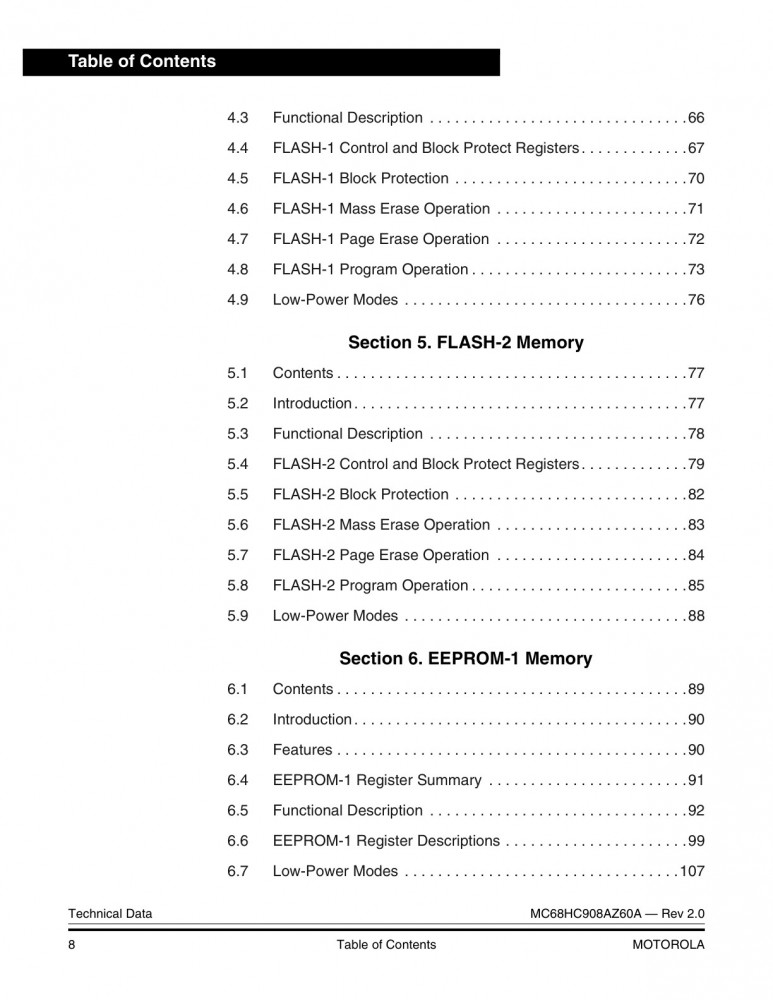 Motorola technical data page 8