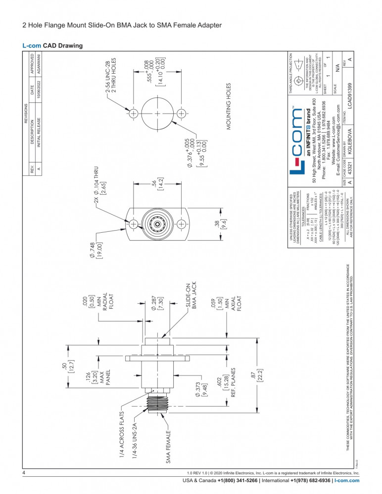 LCAD91399 product documentation page 4
