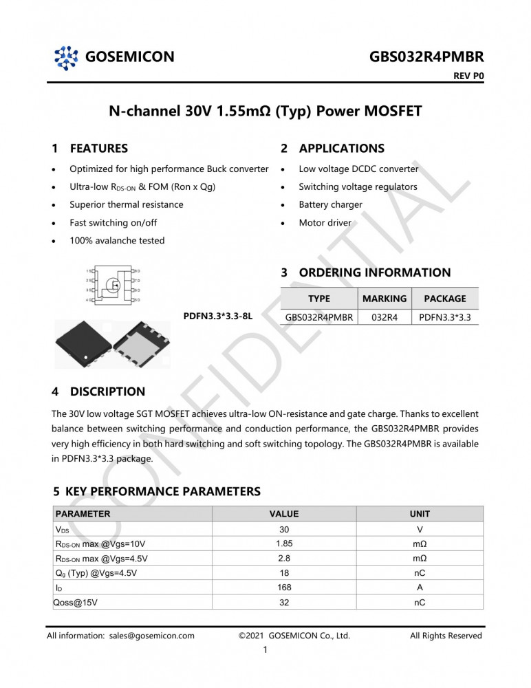 GBS032R4PMBR datasheet page 1