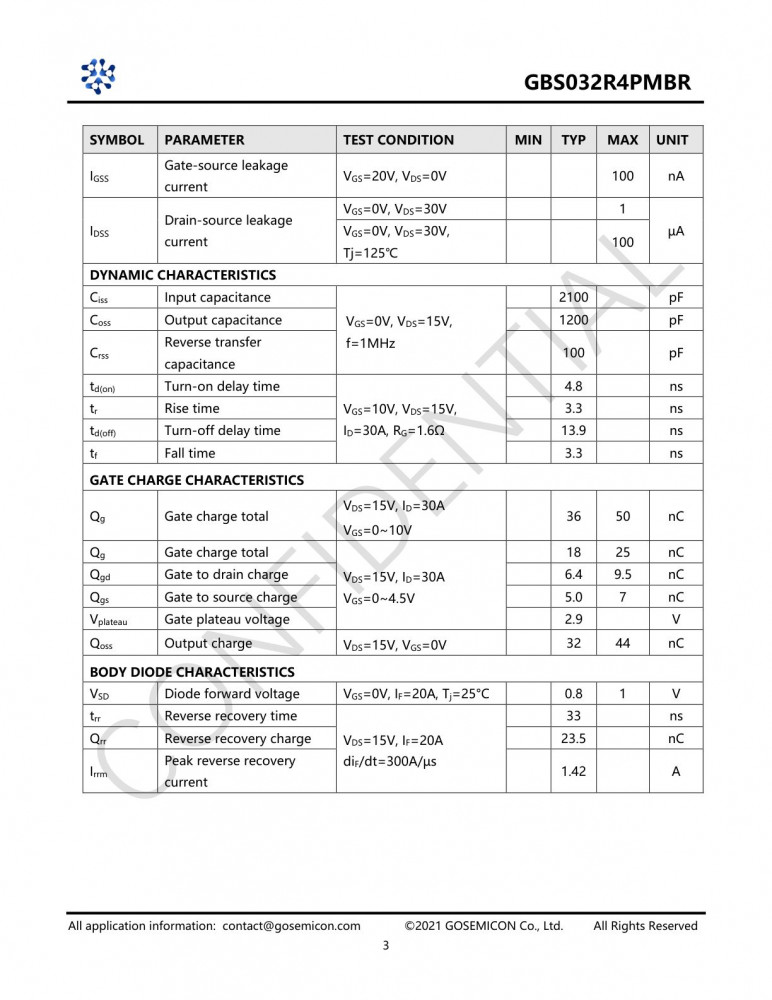 GBS032R4PMBR datasheet page 3