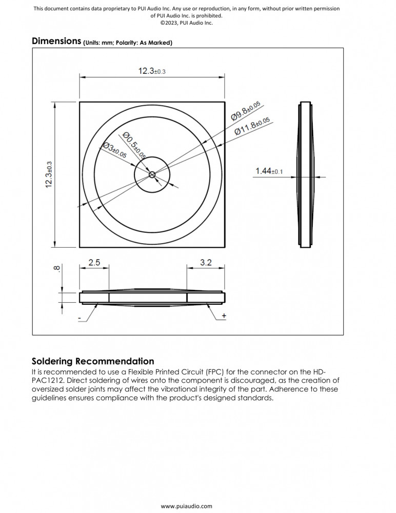 HD-PAC1212 datasheet page 2