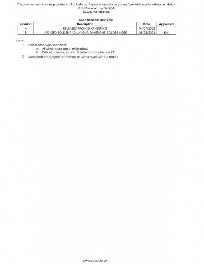 HD-PAC1212 datasheet page 4