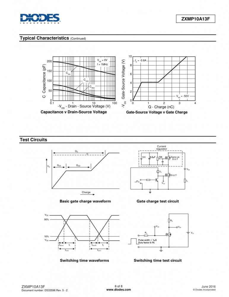 ZXMP10A13FTA datasheet page 6