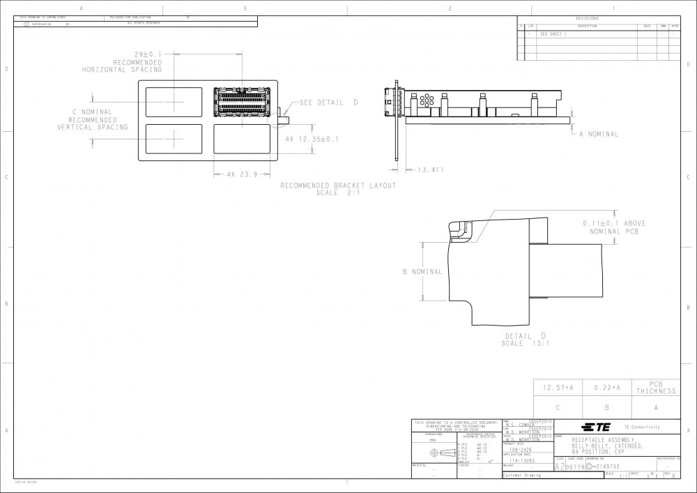 TE Connectivity 2149733-1 drawing page 3