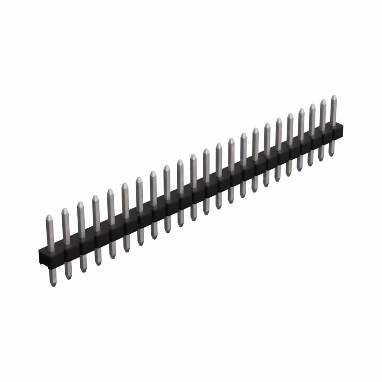 2.00mm Pitch Milli-Grid Header, Vertical, Through Hole, Breakaway, 23 Circuits, 2.50µm Tin (Sn) Plating, Mating Pin Length 4.00mm, Tail Length 2.70mm, Lead-Free for sale