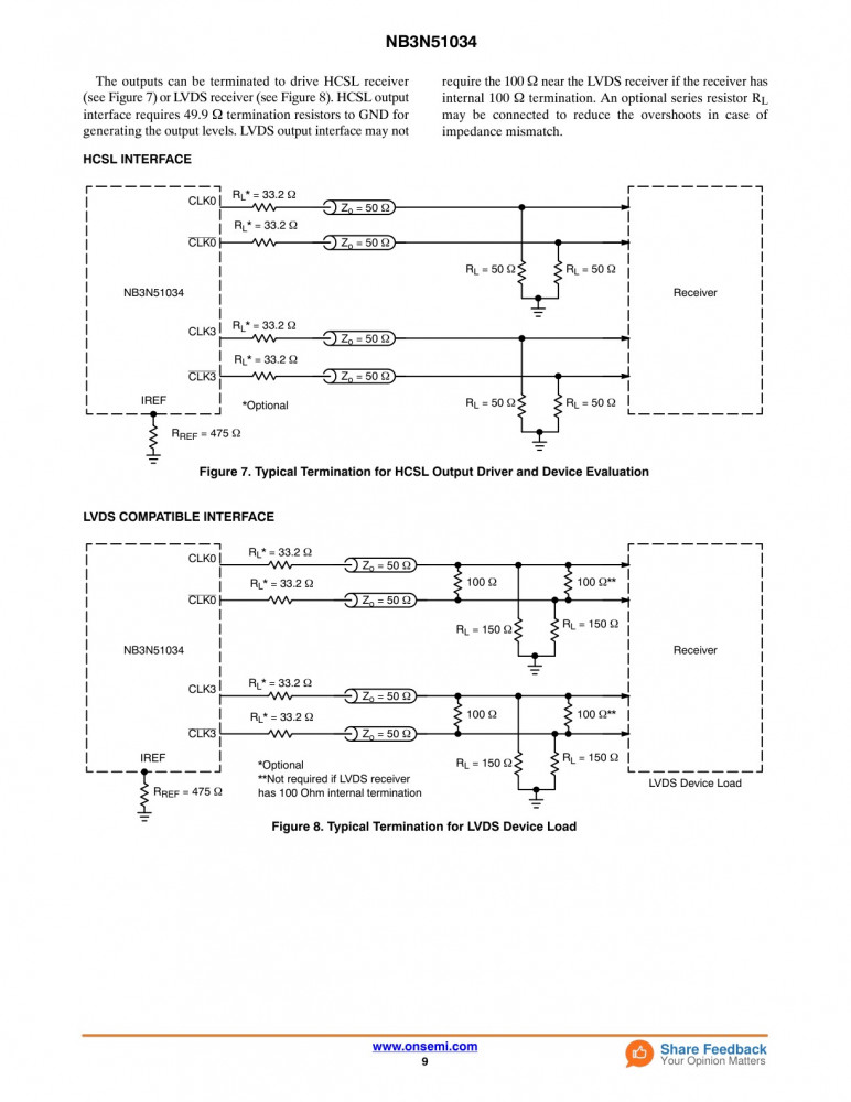 NB3N51034 datasheet page 9