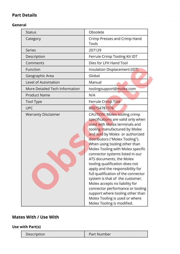 621000101 product drawing, page 2