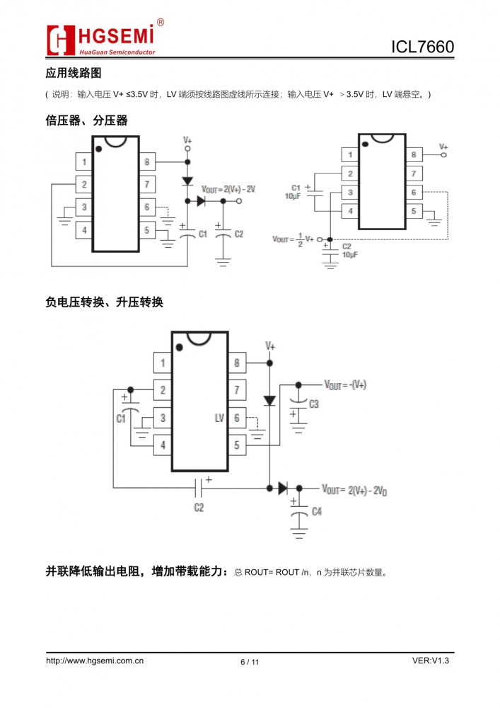 ICL7660N datasheet page 6