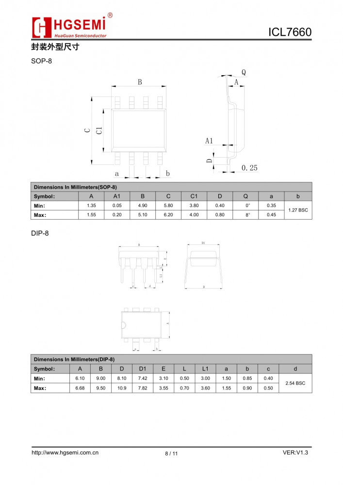 ICL7660N datasheet page 8