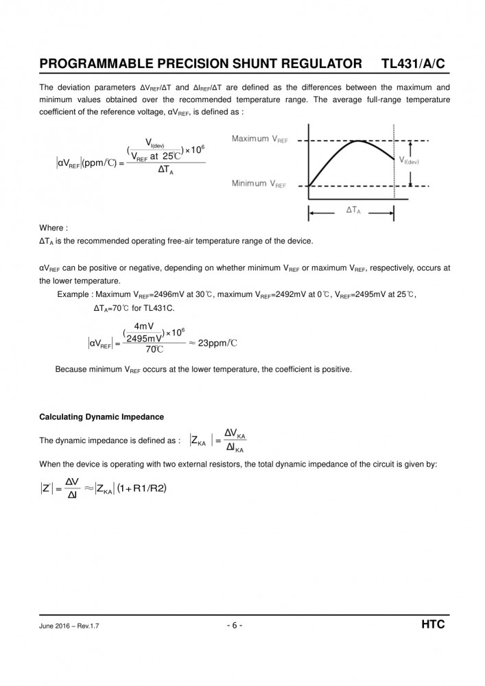 TL431 datasheet page 6