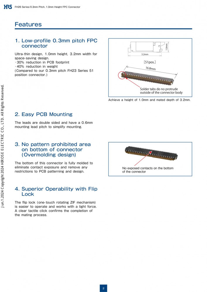 FH26 Series technical document page 2