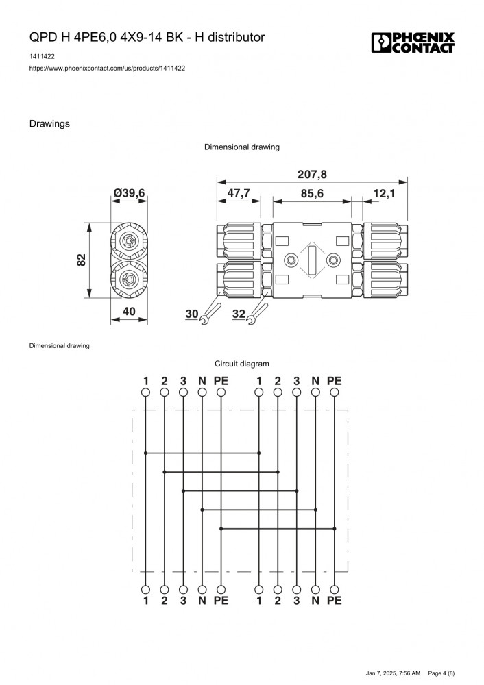 Phoenix Contact 1411422 technical document page 4