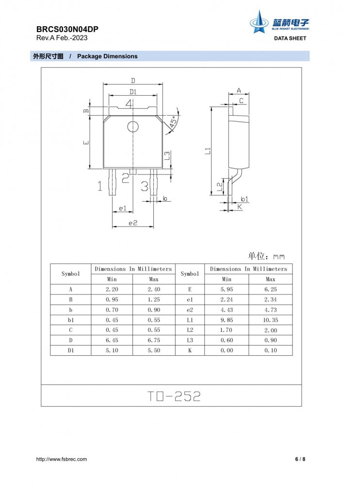 BRCS030N04DP datasheet page 6