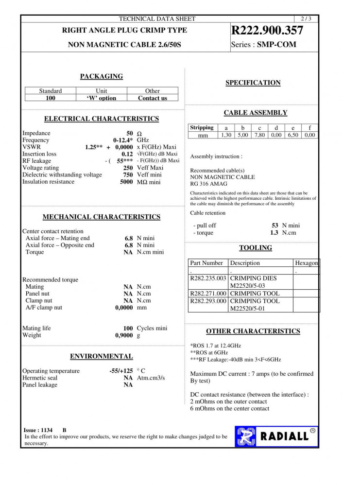 R222900357 technical document page 2