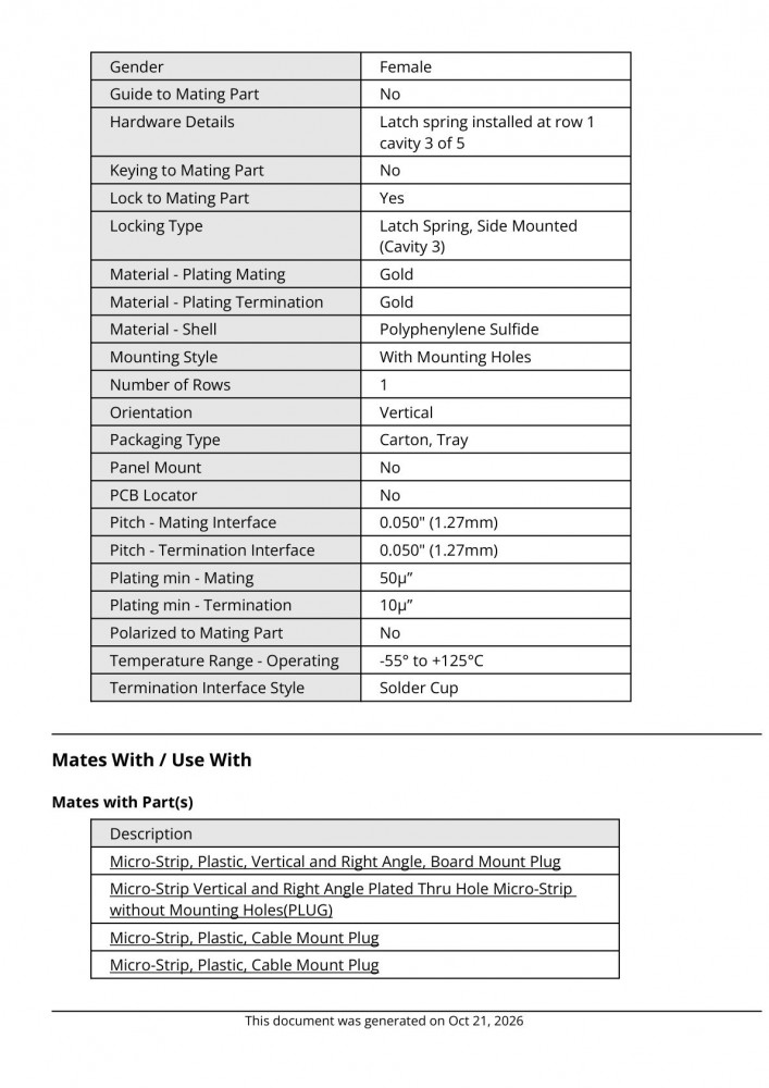 Product document page 2