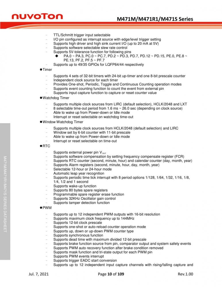 M471MD6AE datasheet page 10