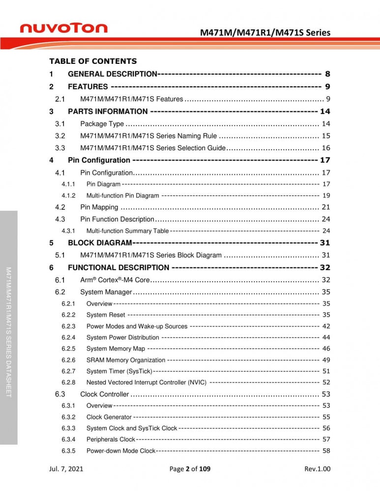 M471MD6AE datasheet page 2