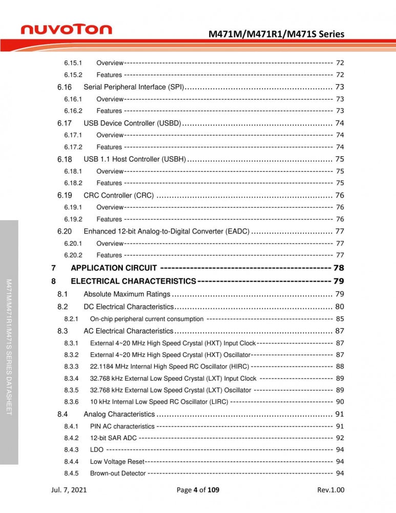 M471MD6AE datasheet page 4