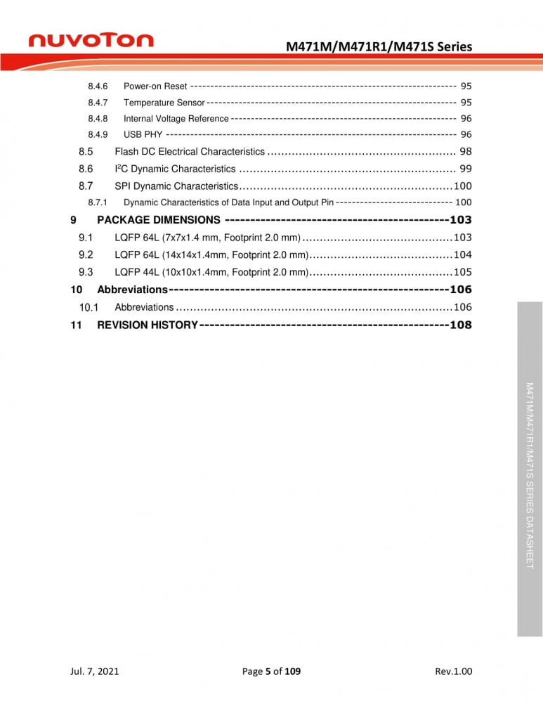 M471MD6AE datasheet page 5
