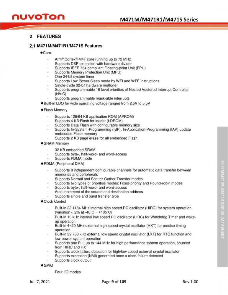 M471MD6AE datasheet page 9