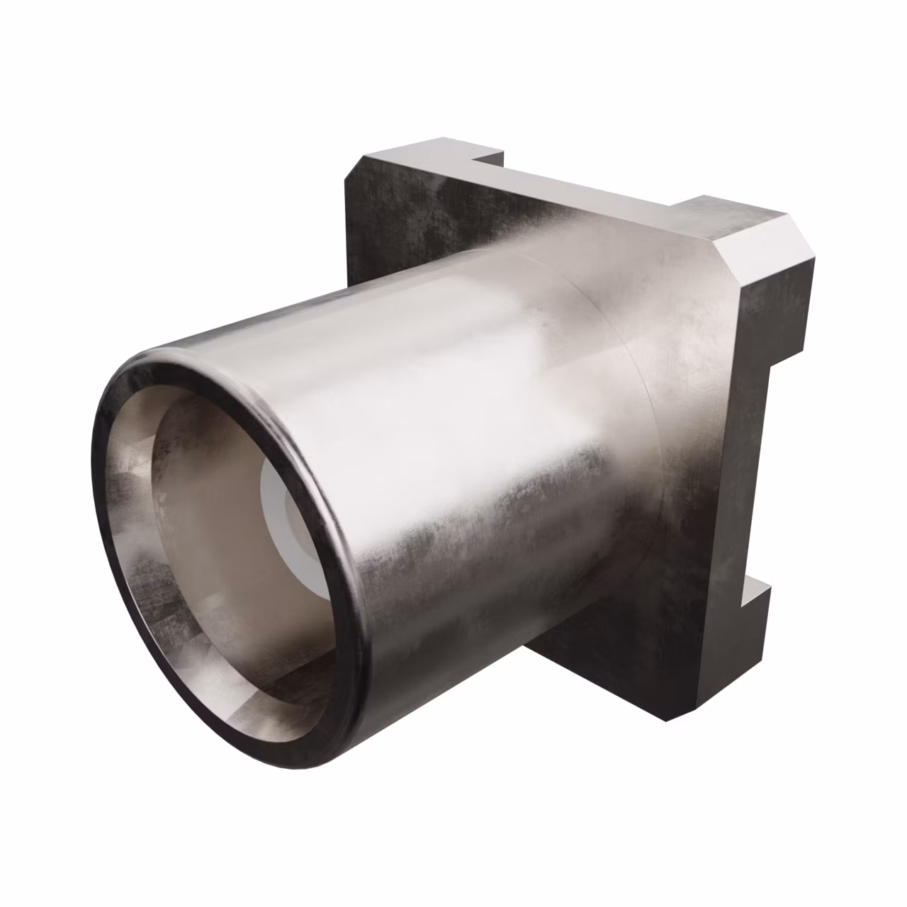 MCX Jack, Straight, PCB Receptacle, Surface Mount, Brass Body, Nickel (Ni) Plated, 500 Pieces Per Bag, 50 Ohms for sale
