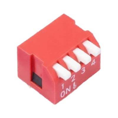 DORABO DA-4P-RD DIP Switch